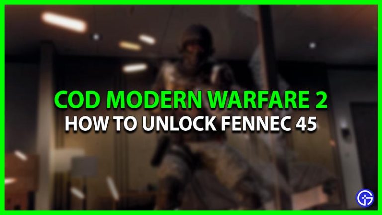 How To Unlock Fennec 45 In COD Modern Warfare 2
