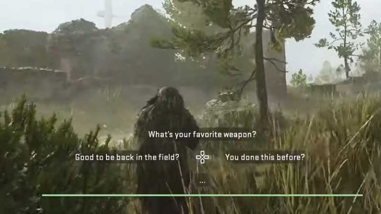 MW2 Recon By Fire All Dialogue Options & Choices (2022)