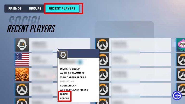 How To Block, Report & Unblock Players In Overwatch 2