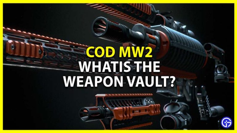 What Is The Weapon Vault In CoD MW2 & How It Works