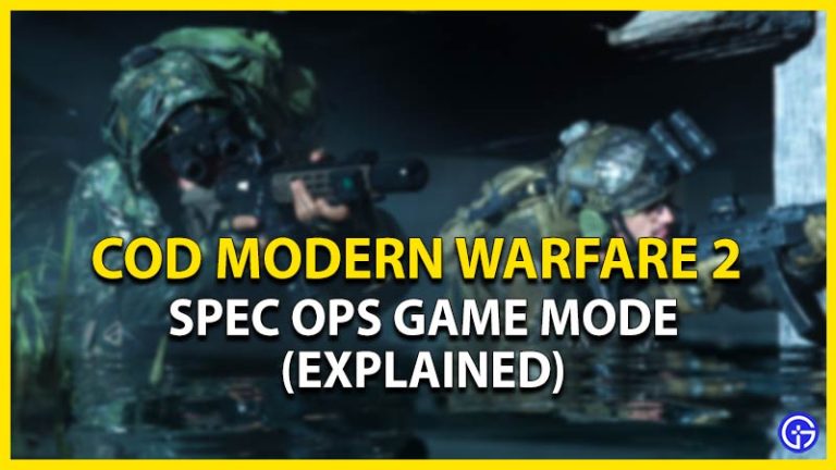 COD Modern Warfare (MW) 2 Spec Ops (Explained)