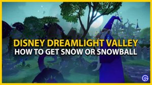 How To Get Snow Or Snowball In Disney Dreamlight Valley