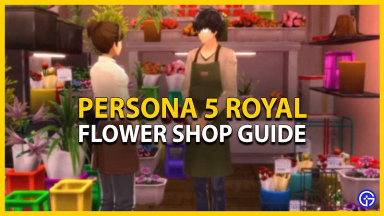 Persona 5 Royal Flower Shop Guide: How To Make Bouquets