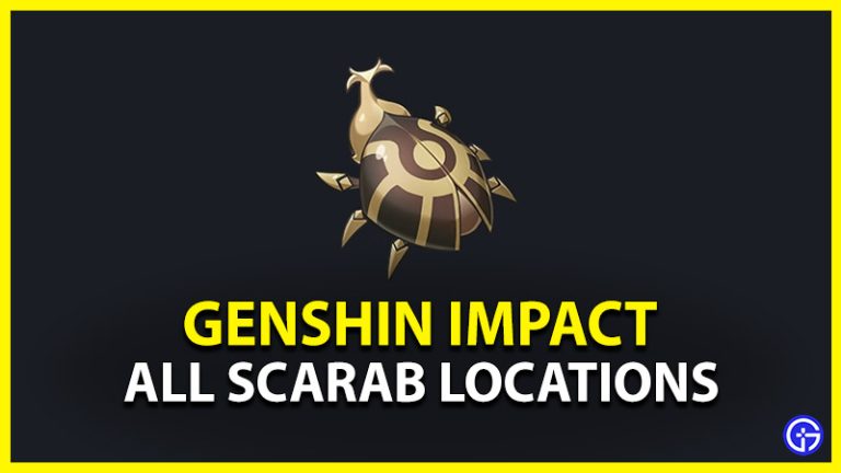 All Scarab Locations In Genshin Impact (Map) - Gamer Tweak