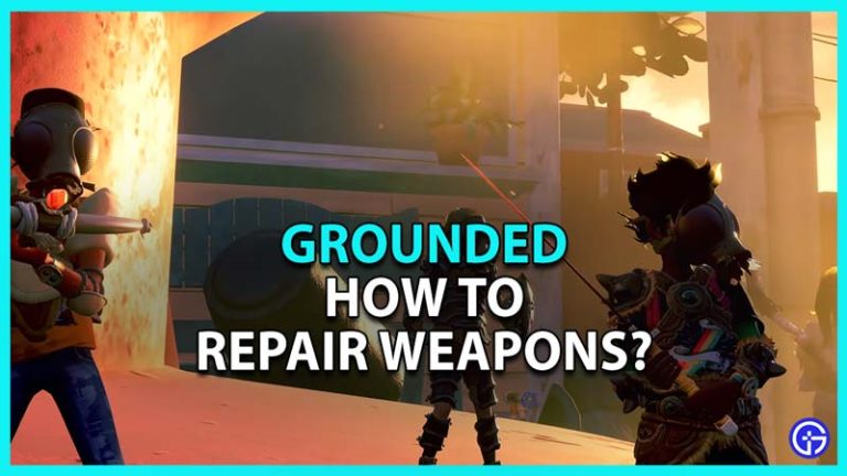 How To Repair Weapons In Grounded - Gamer Tweak