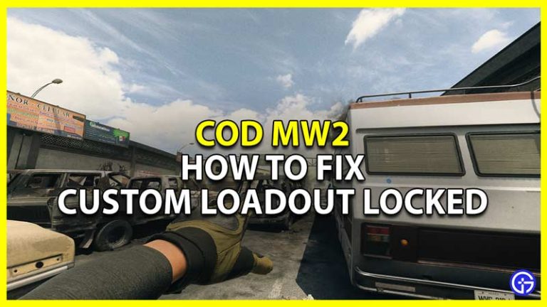 How To Fix Custom Loadout Locked In CoD MW2 - Gamer Tweak