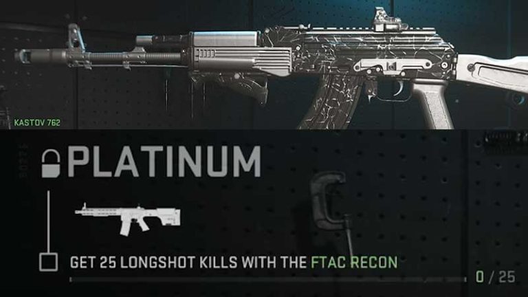 How To Unlock Platinum Camo In MW2 (Mastery) - Explained