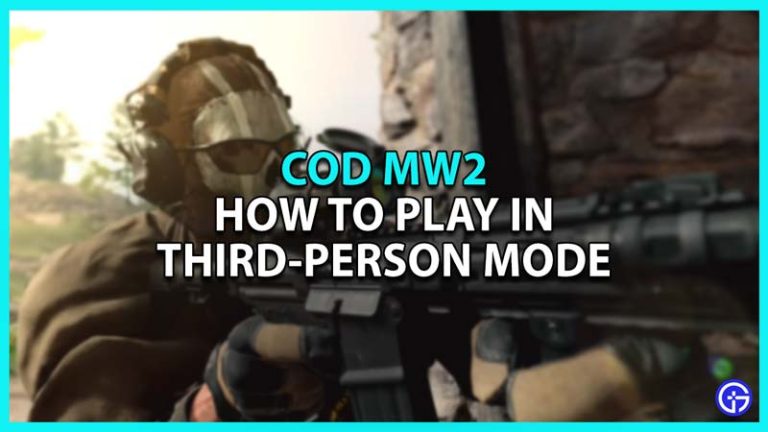 How To Enable & Turn Off Third-Person Mode In MW2