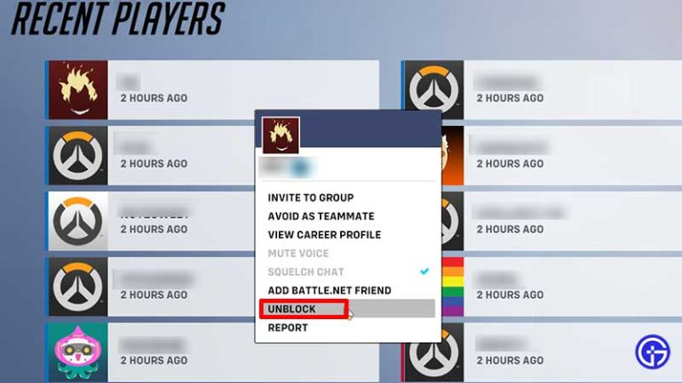 How To Block, Report & Unblock Players In Overwatch 2
