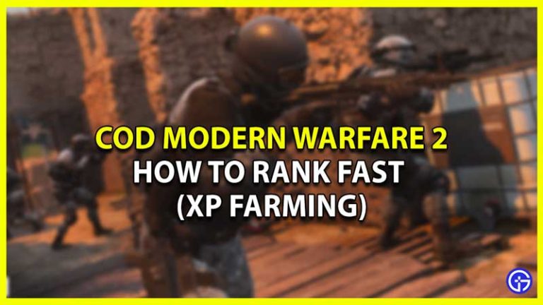 How to Rank Up Fast In COD Modern Warfare 2? (XP Farming Guide)