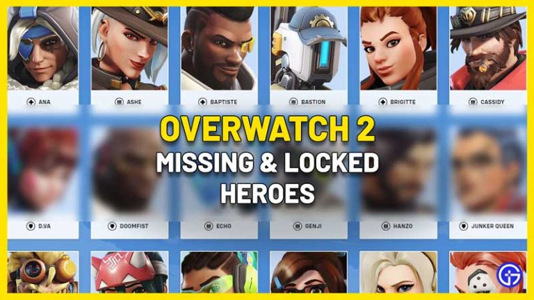Why Are My Overwatch 2 Heroes Missing & Locked & How To Fix?