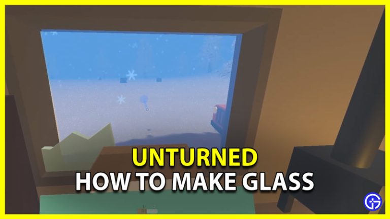 Unturned: How To Make Glass (Crafting Recipe) - Gamer Tweak