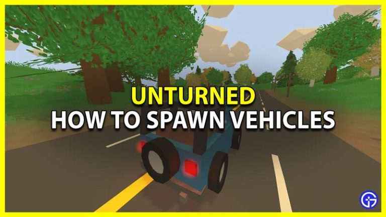 Unturned: How To Spawn Vehicles (Cheats Guide) - Gamer Tweak