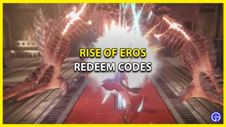 Rise Of Eros Codes (September 2023) - Gamer Tweak