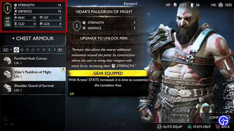 All Stats & How Do They Work In GoW Ragnarok - Gamer Tweak