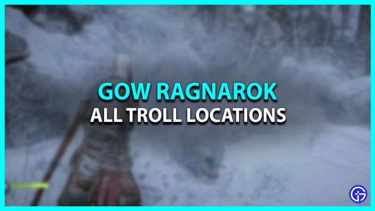 All Troll Locations In GoW Ragnarok [Guide] - Gamer Tweak