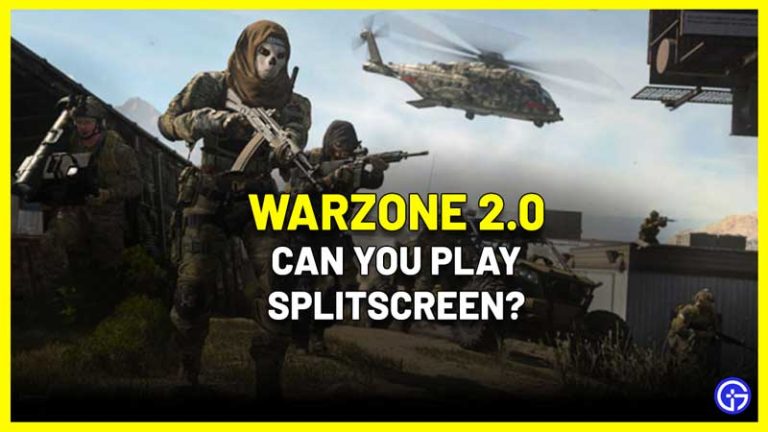 Can You Play Splitscreen in Warzone 2.0? - Gamer Tweak