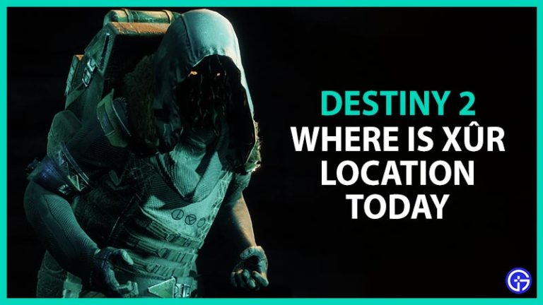 Destiny 2 Where Is Xur Today (July 7 - July 11) Location, Inventory