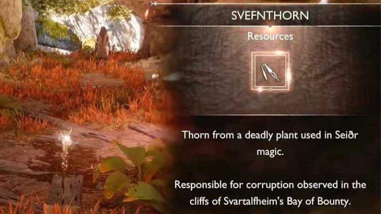 God Of War Ragnarok Svefnthorn Location Guide - Gamer Tweak