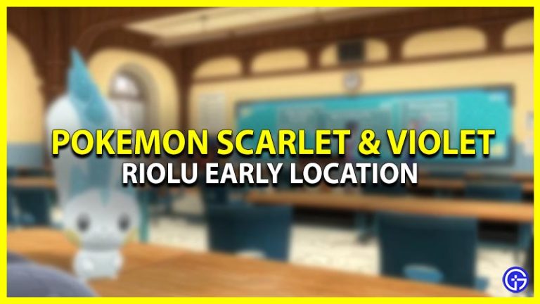 How To Catch Riolu In Pokemon Scarlet & Violet (Early Location)