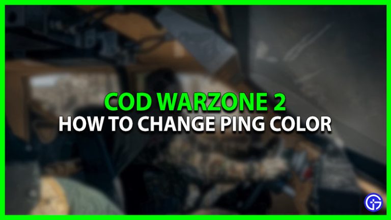 Warzone 2 Ping Color: How To Change It? - Gamer Tweak