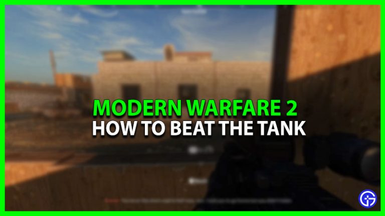 COD MW2: How To Beat The Tank [Guide] - Gamer Tweak