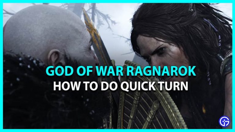 How To Do Quick Turn In GOW Ragnarok (Controls)