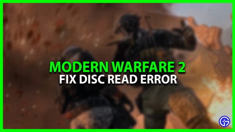 COD MW2: How To Fix The Disc Read Error - Gamer Tweak
