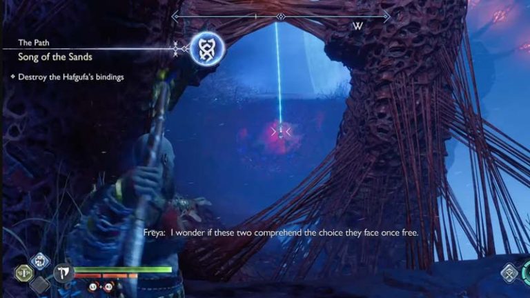 GoW Ragnarok Songs Of The Sands: How To Free The Hafgufa