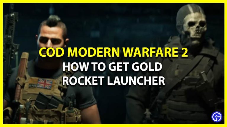 How To Get Gold Rocket Launcher In COD MW2 (RPG-7, & More)