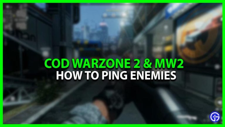 COD Warzone 2 & MW2: How To Ping Enemies [Explained]