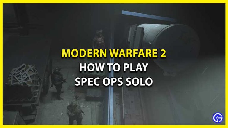 MW2: How To Play Spec Ops Solo - Gamer Tweak