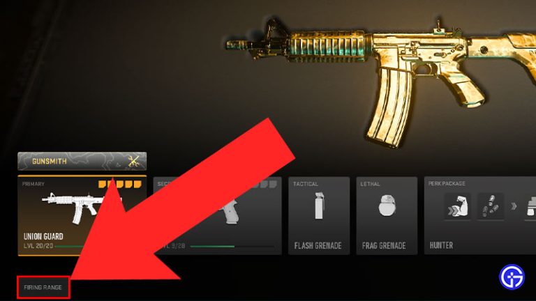 How to Access Firing Range in COD MW2 - Gamer Tweak