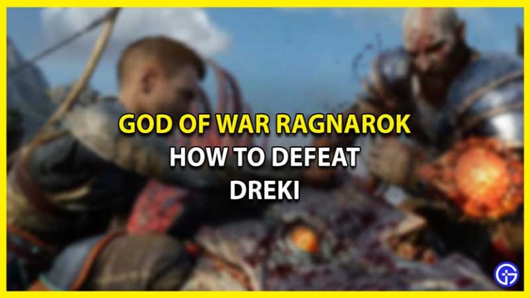 How To Defeat Dreki In God Of War Ragnarok - Gamer Tweak
