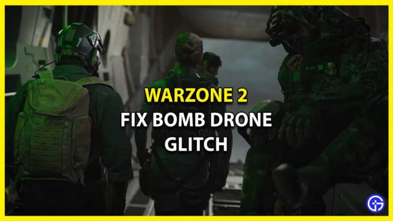 COD Warzone 2 Bomb Drone Glitch Fix - Gamer Tweak