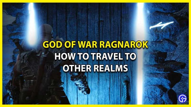 How To Travel To Other Realms In God Of War Ragnarok