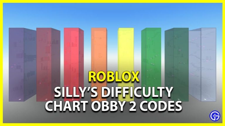Silly’s Difficulty Chart Obby 2 Codes (March 2023)