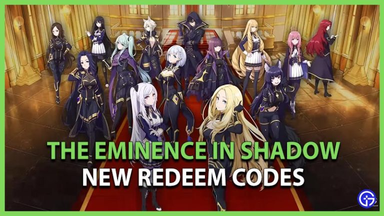 The Eminence In Shadow Codes (September 2023) - Gamer Tweak