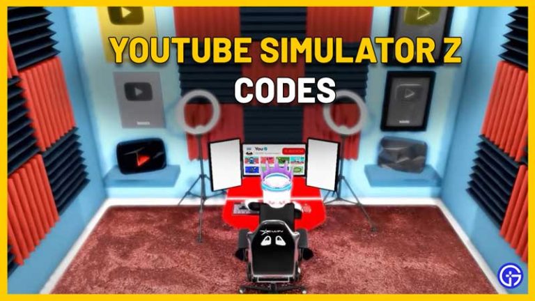 Youtube Simulator Z Codes - Gamer Tweak