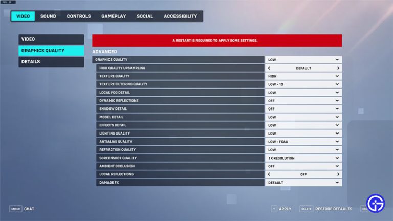 Best Low End PC Settings For Overwatch 2 - Gamer Tweak