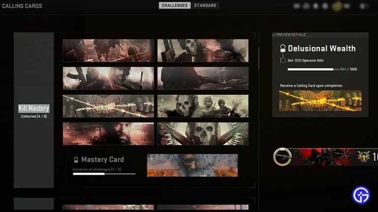 COD MW2: How To View Career, Gold, & Operator Challenges