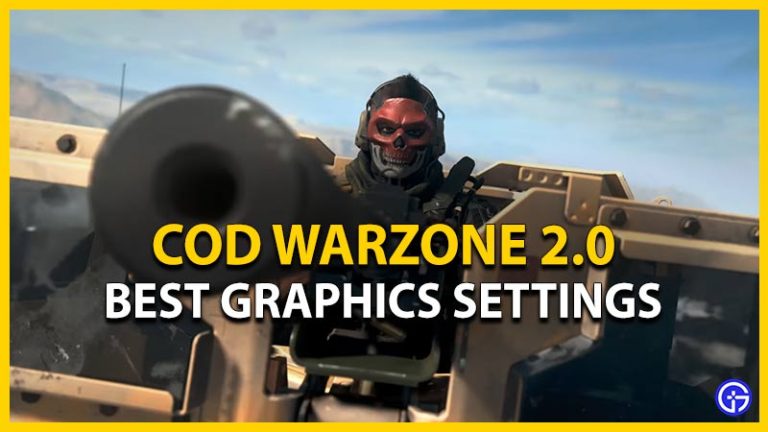 Best Warzone 2 Graphics Settings PC - Gamer Tweak