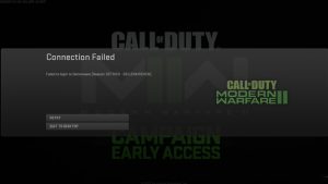 Fix Detrick Geilenkirchen Connection Failed Warzone 2 And MW2
