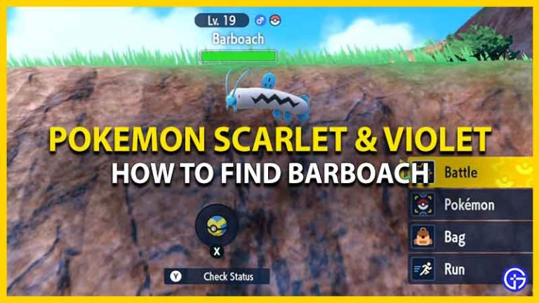 Where To Find Barboach In Pokemon Scarlet & Violet