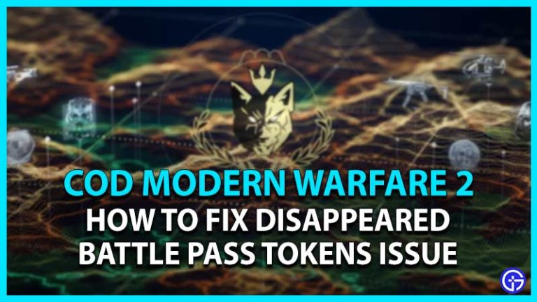 How To Fix MW2 Battle Pass Tokens Disappeared Or Missing Issue