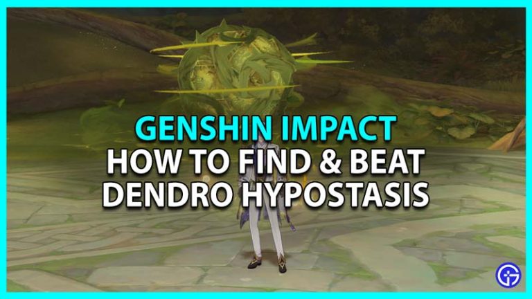 How To Find & Beat Dendro Hypostasis In Genshin Impact