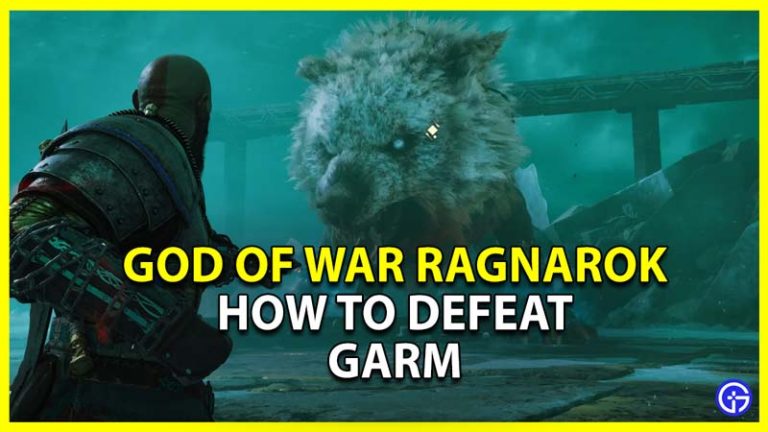 How To Defeat Garm In God Of War Ragnarok - Gamer Tweak