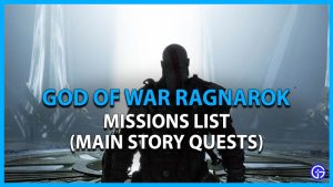 God Of War Ragnarok Mission List - Gamer Tweak
