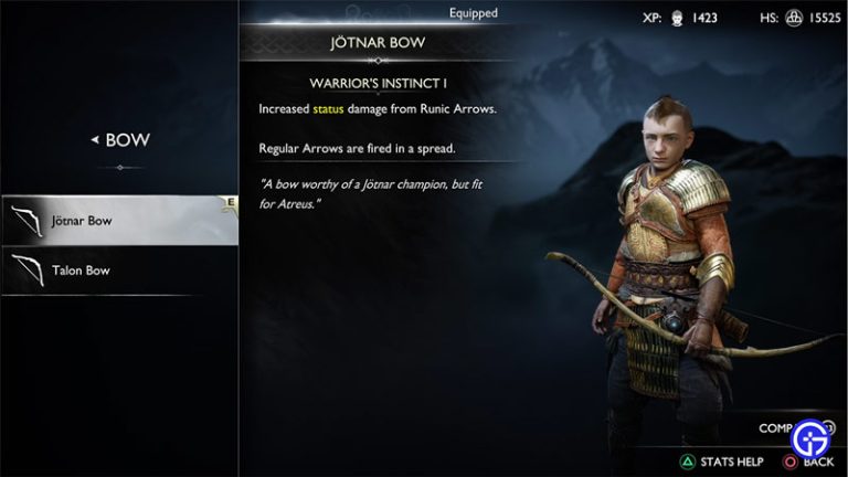 How To Upgrade Atreus' Bow In God Of War Ragnarok