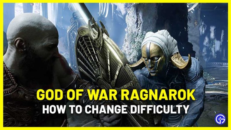 How To Change Difficulty Level Settings In GOW Ragnarok